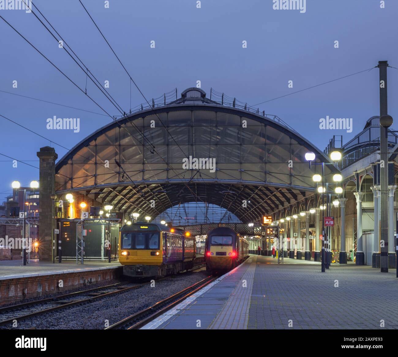 Northern Rail class 142 pacer train and Arriva Crosscountry Trains High ...