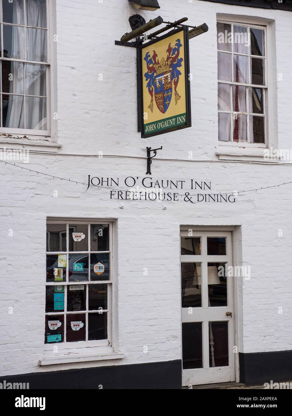 John O Gaunt Inn, Hungerford, Berkshire, England, UK, GB Stock Photo ...