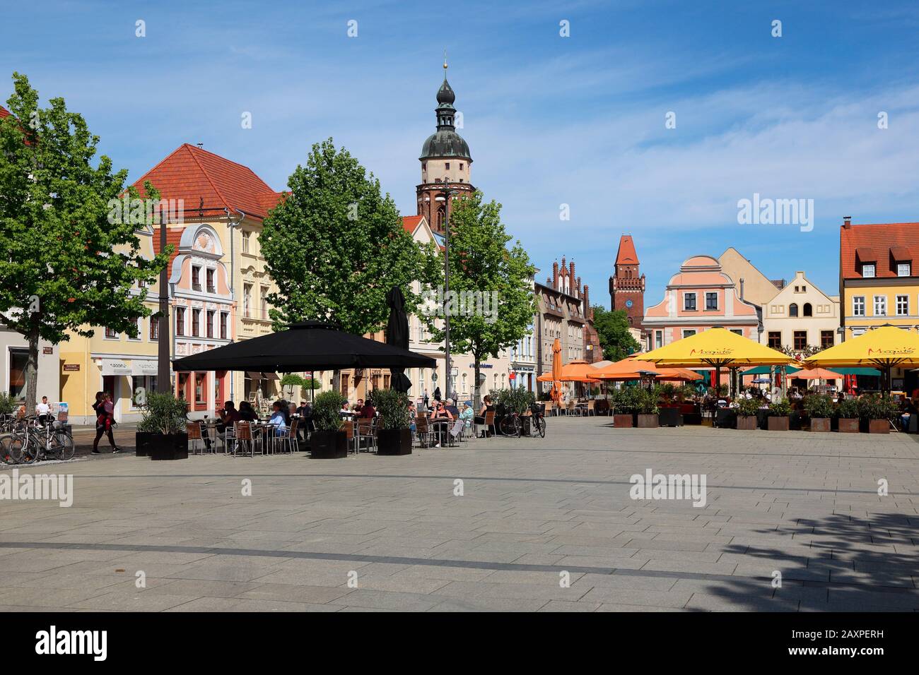 Germany, Brandenburg, Cottbus, Altmarkt Stock Photo - Alamy
