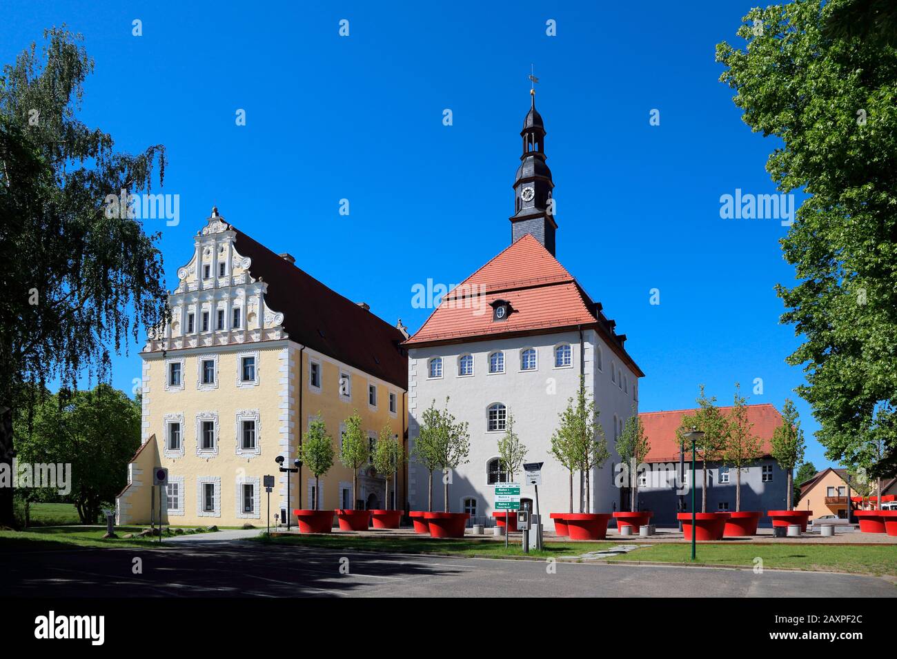 Brandenburg, Lübben, Spreewald, castle Stock Photo - Alamy