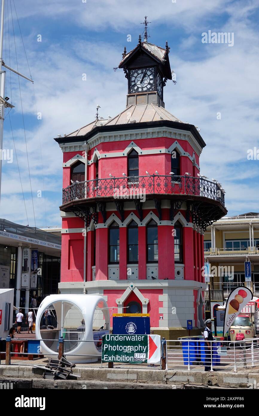 South Africa, Cape Town, Waterfront, African Trading Port, Clock Tower ...