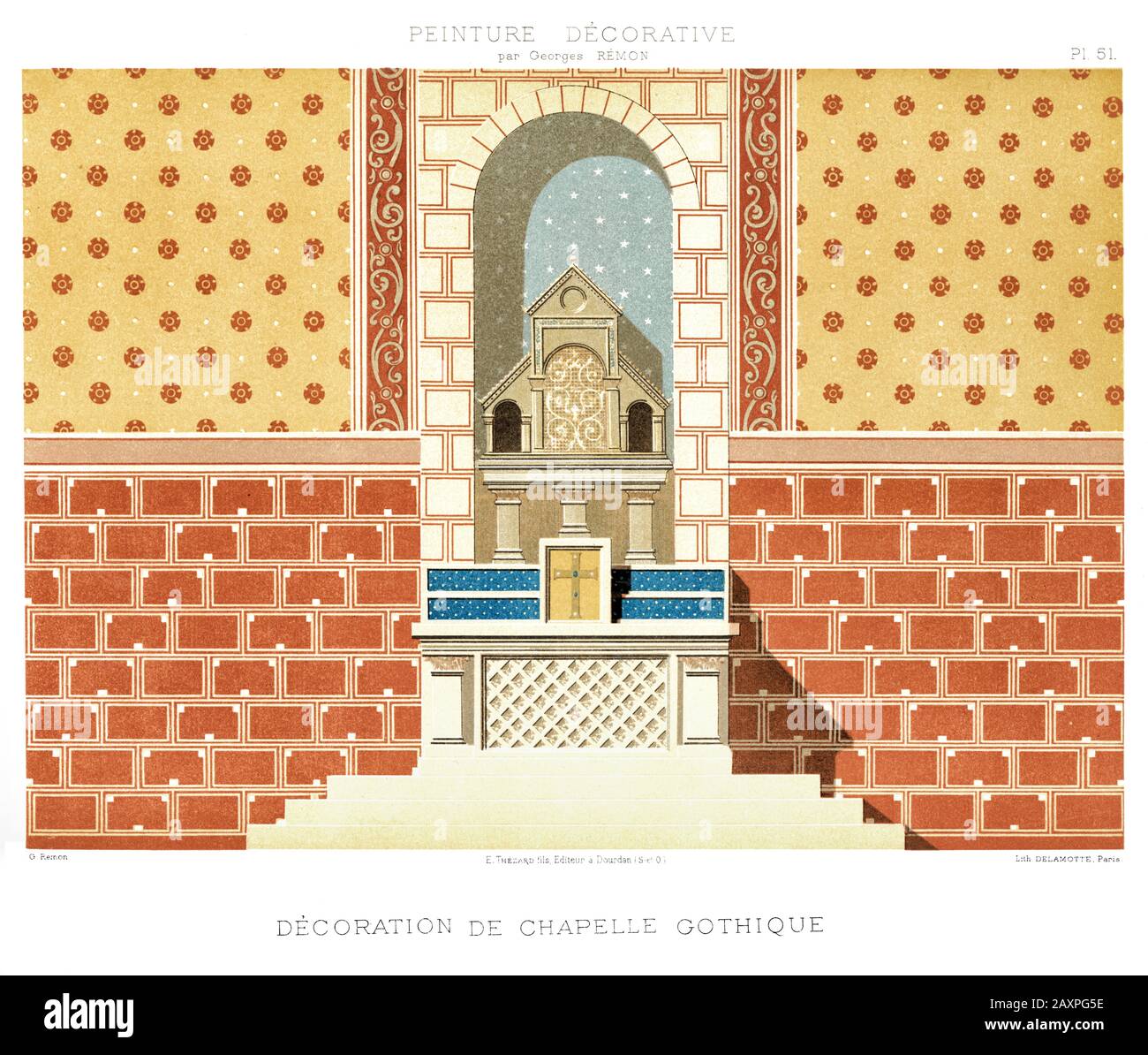 Gothic style decoration Cut Out Stock Images & Pictures - Alamy