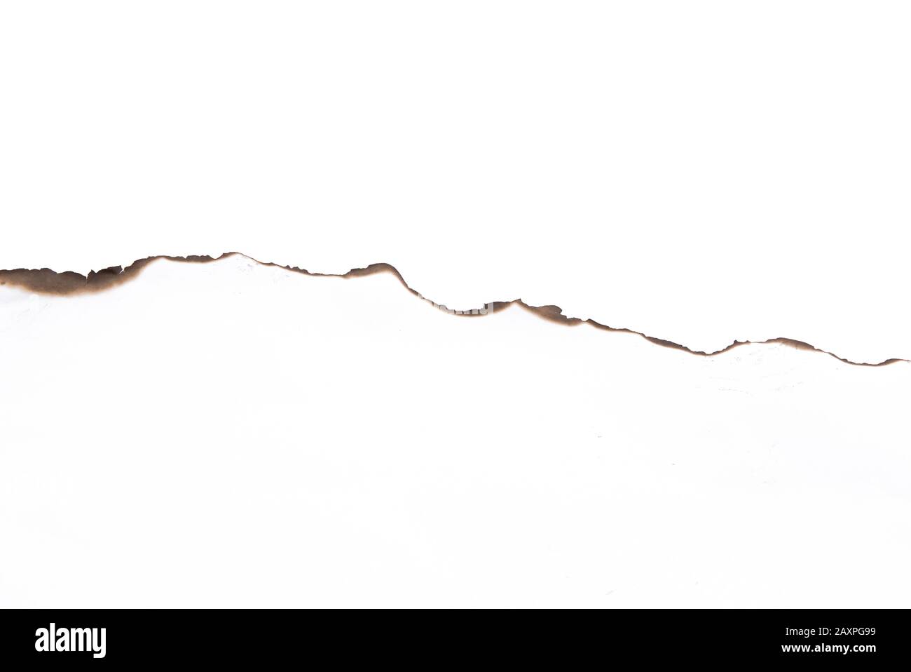 Old Burnt Lined Paper