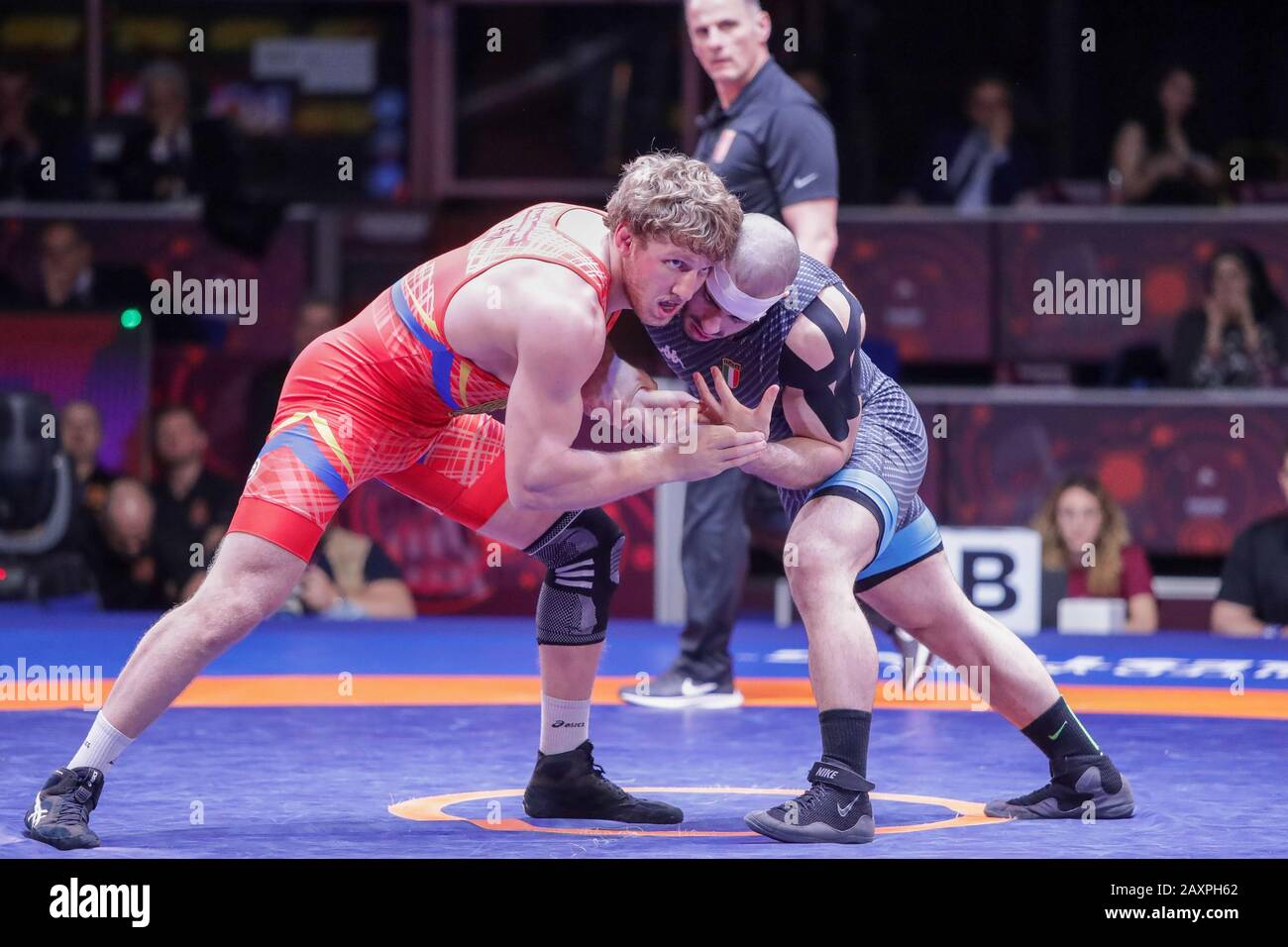 Roma, Italy, 12 Feb 2020, a . aleksanyan (arm) vs n . kakhelashvil (ita ...