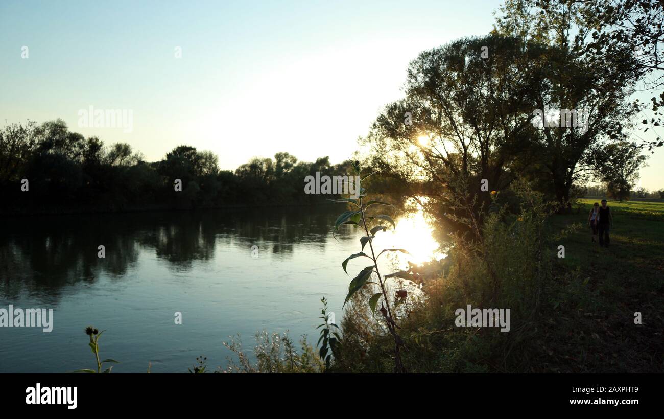 Sava river in Zagreb Stock Photo - Alamy