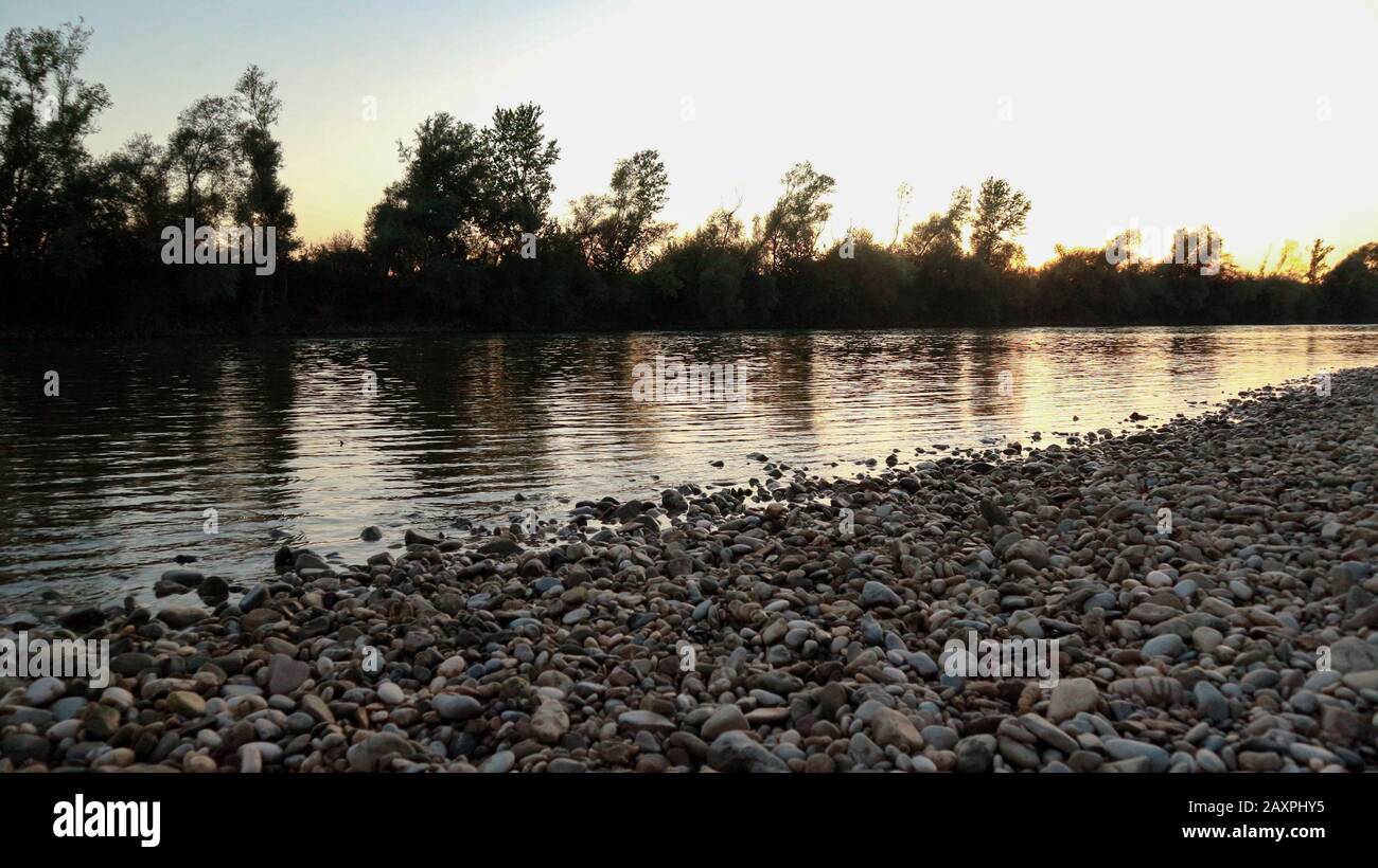 Sava river in Zagreb Stock Photo - Alamy