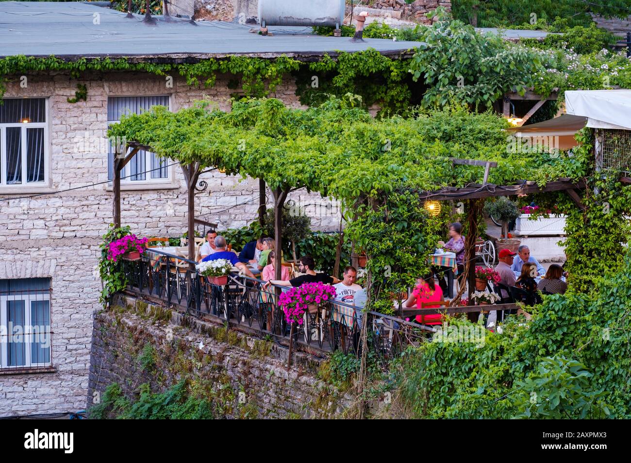 Gjirokastra restaurant hi-res stock photography and images - Alamy