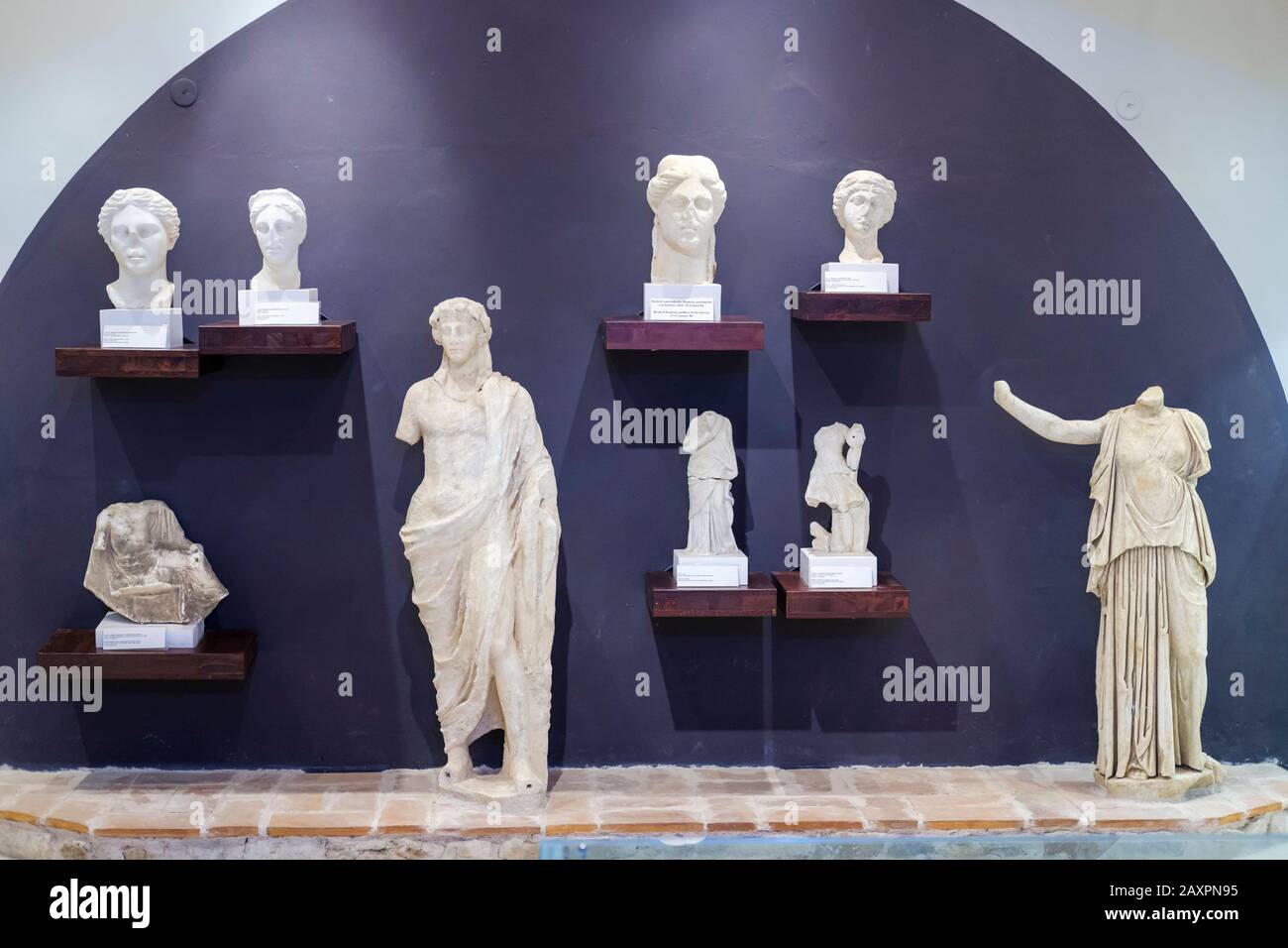 Butrint Archeological Museum, Butrint National Park, at Saranda, Qarc ...