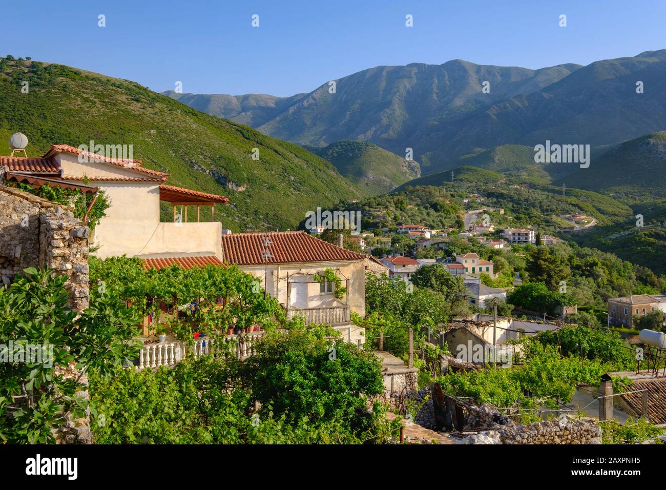 Himara village hi-res stock photography and images - Alamy