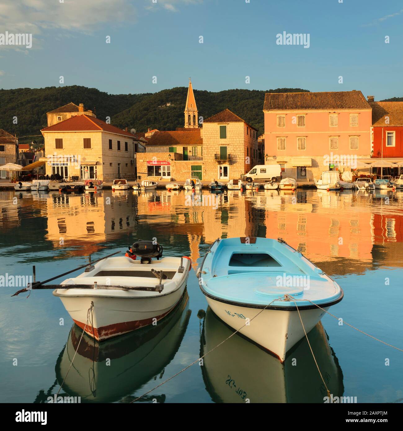 Stari Grad, Hvar Island, Dalmatia, Croatia Stock Photo - Alamy