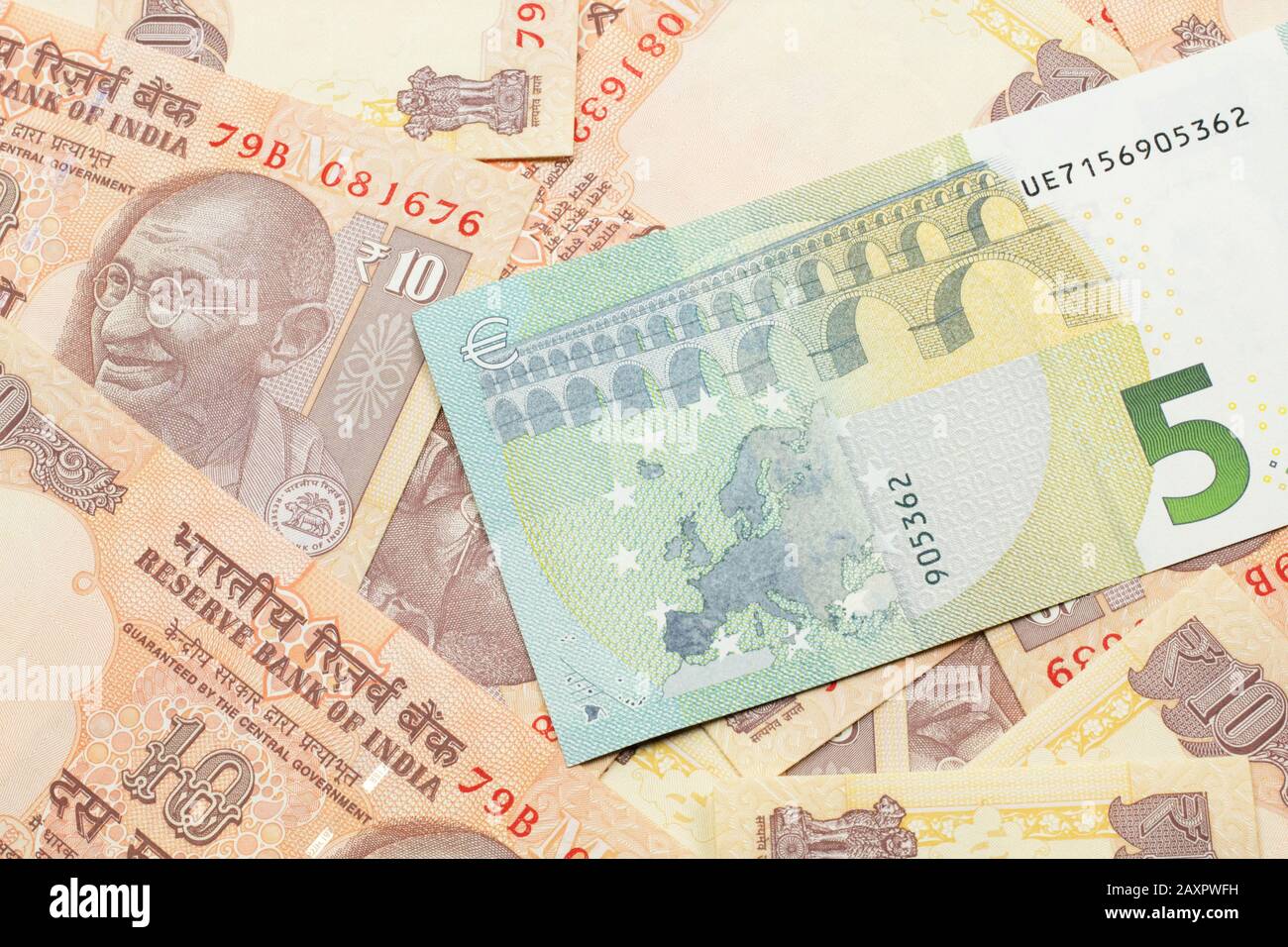 Euro And Indian Rupee High Resolution Stock Photography and Images - Alamy