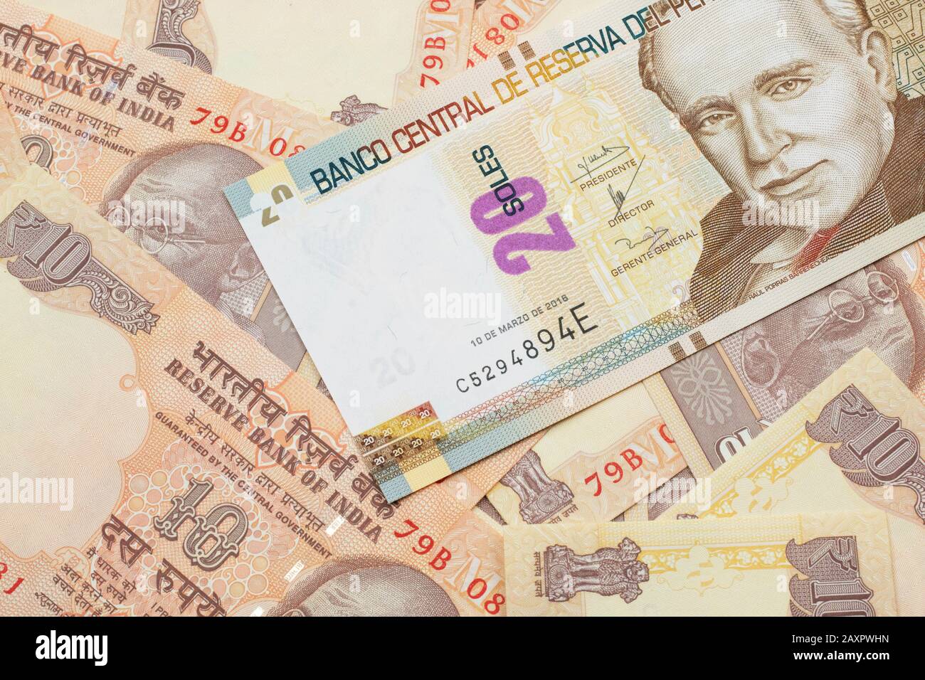 Indian 20 Rupee Note High Resolution Stock Photography and Images - Alamy