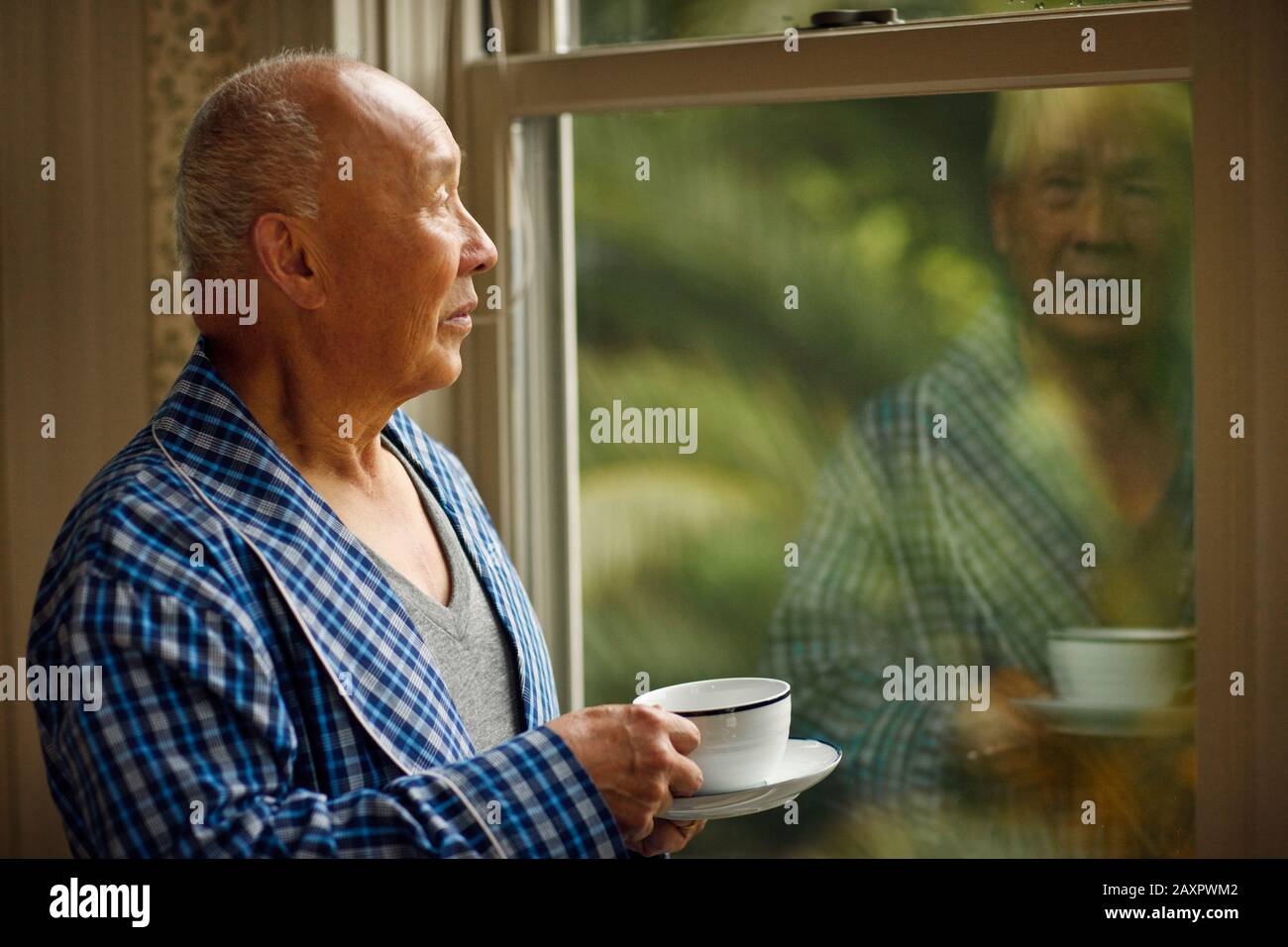 Old dressing gown man hi-res stock photography and images - Alamy