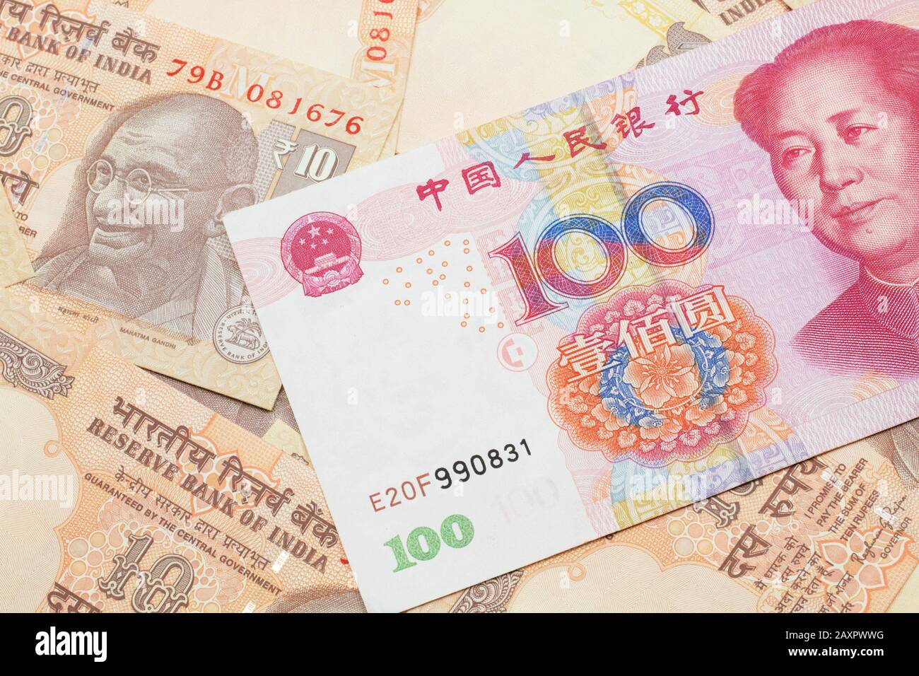 Indian Rupee And Chinese High Resolution Stock Photography and Images ...