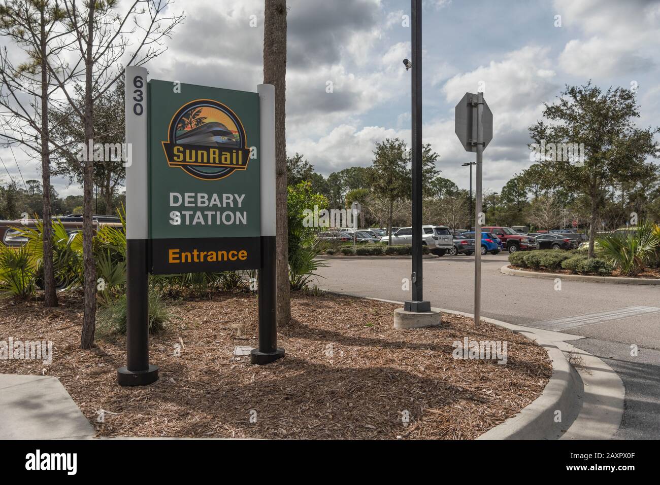DeBary, Florida SunRail Train Station USA Stock Photo - Alamy
