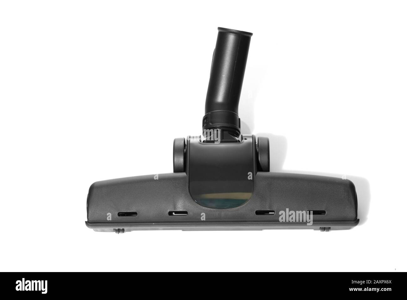 Black brush head for vacuum cleaner on white background Stock Photo - Alamy