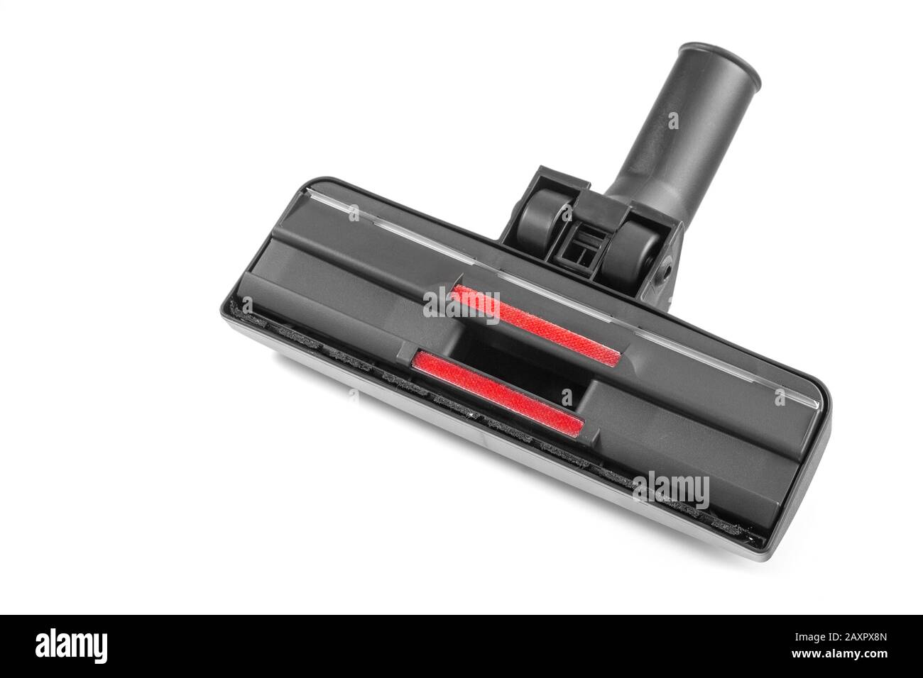 Black brush head for vacuum cleaner on white background Stock Photo - Alamy