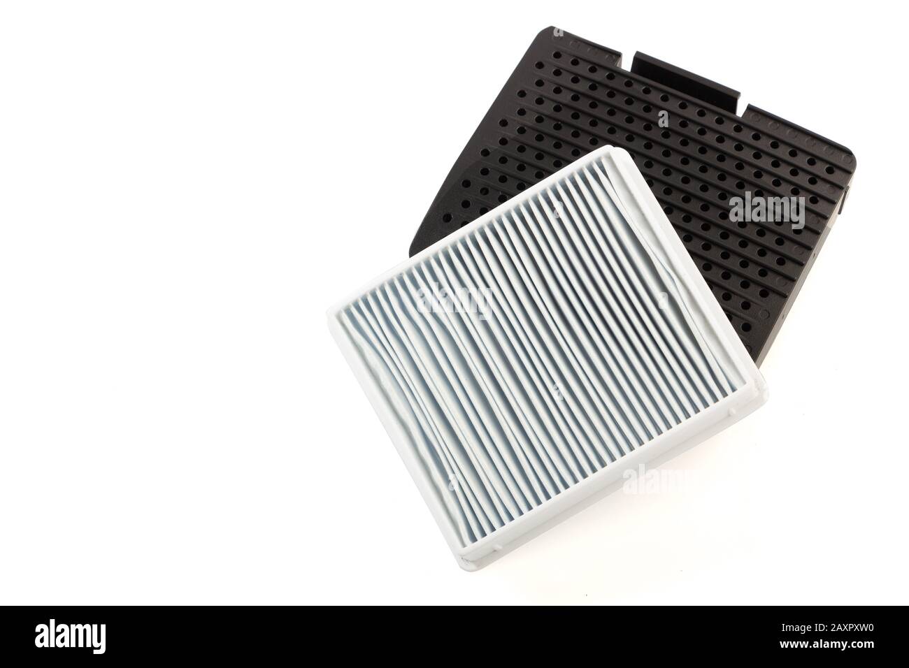 New white square dust filter for vacuum cleaner Stock Photo - Alamy