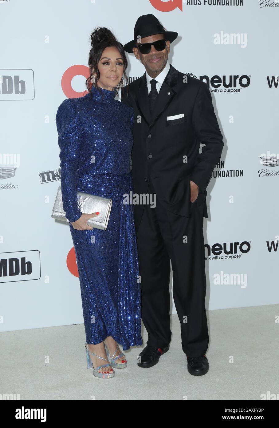 09 February 2020 - West Hollywood, California - Lisa Harris, Jimmy Jam ...