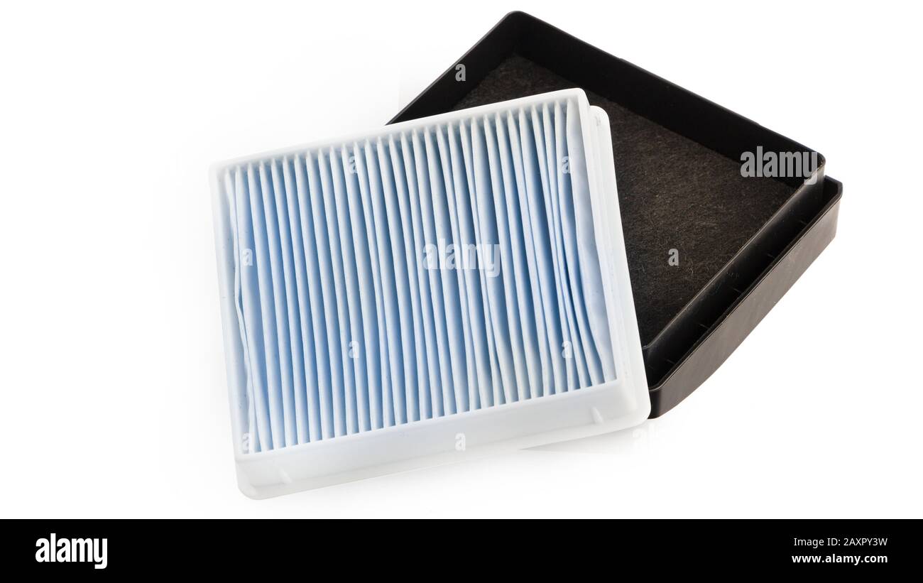 Dirty dust filter vacuum Cut Out Stock Images & Pictures - Alamy