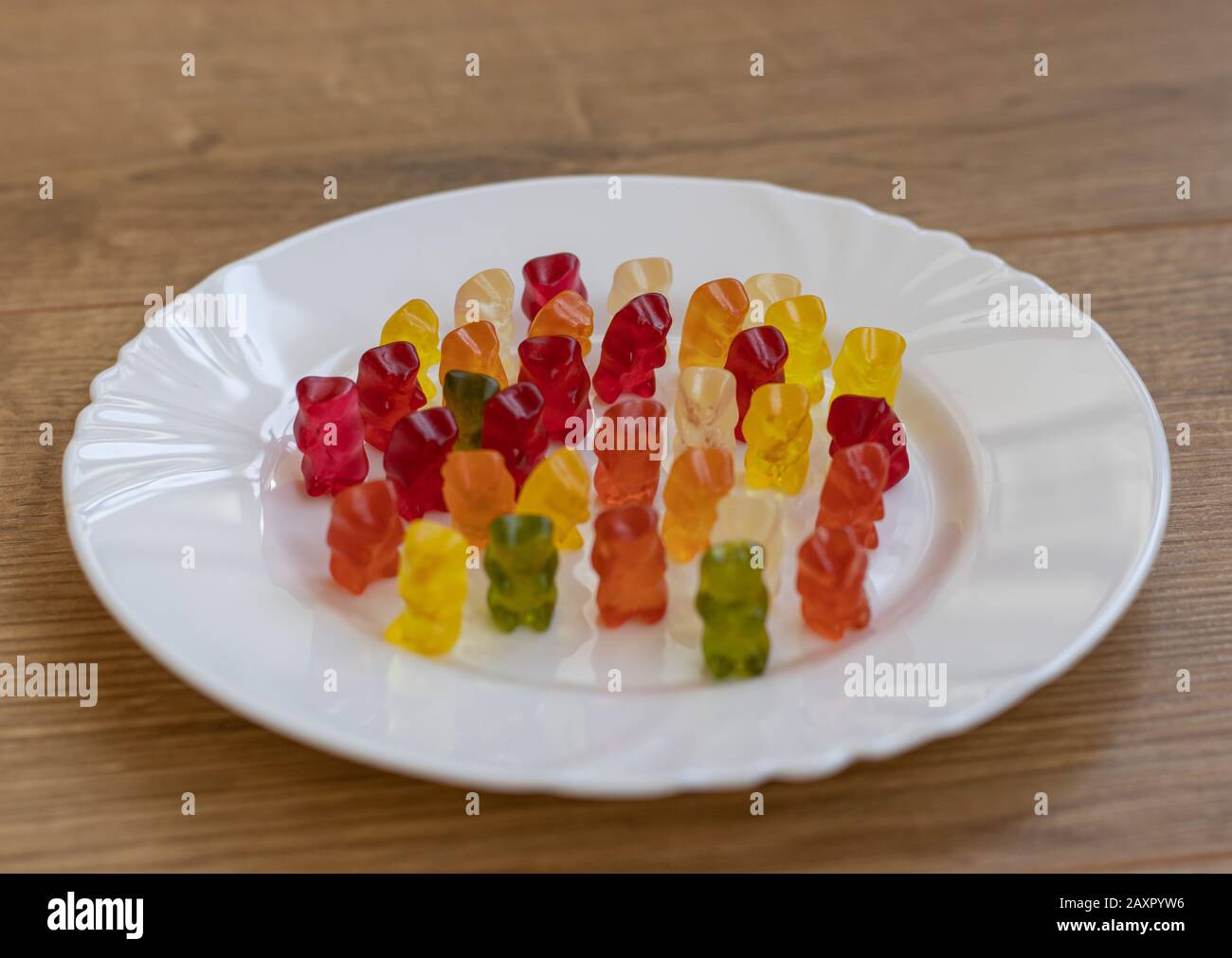 Closeup view edible jelly hi-res stock photography and images - Alamy