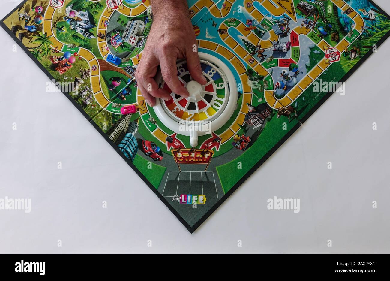 Game of life board game hasbro hi-res stock photography and images - Alamy