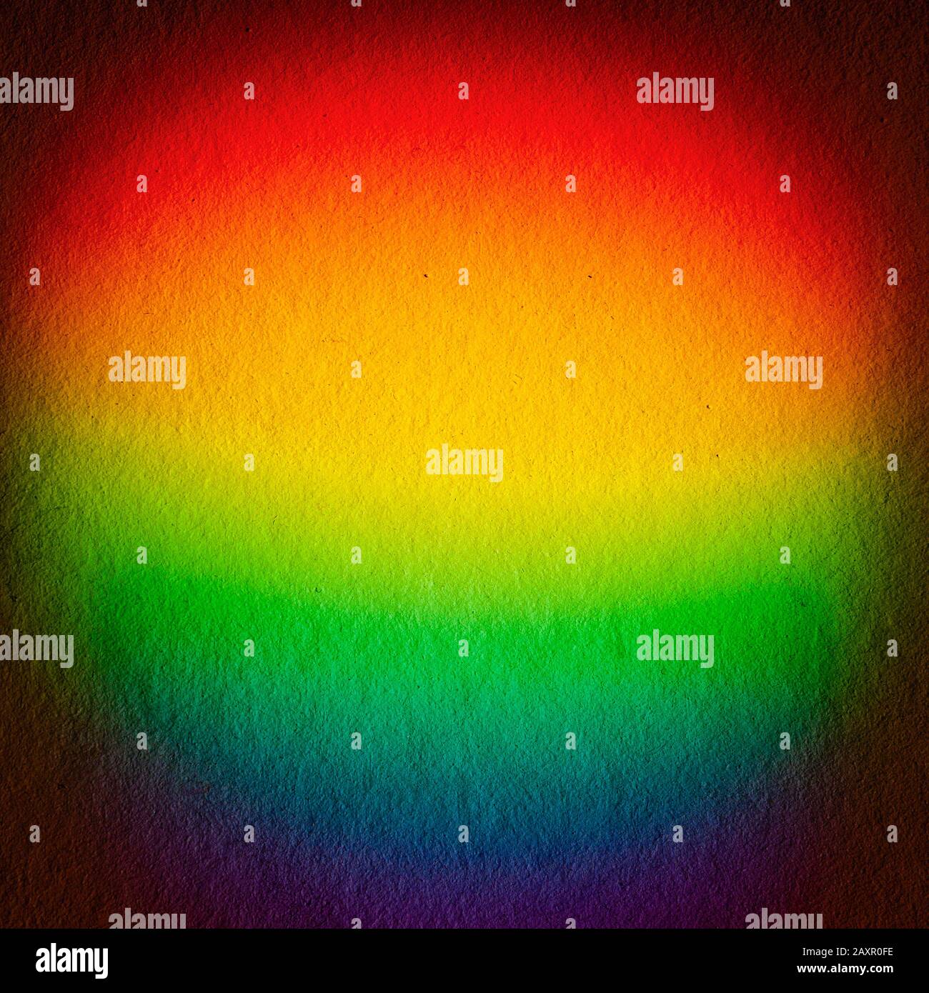 Abstract bright rainbow circle, sphere in a square background Stock ...