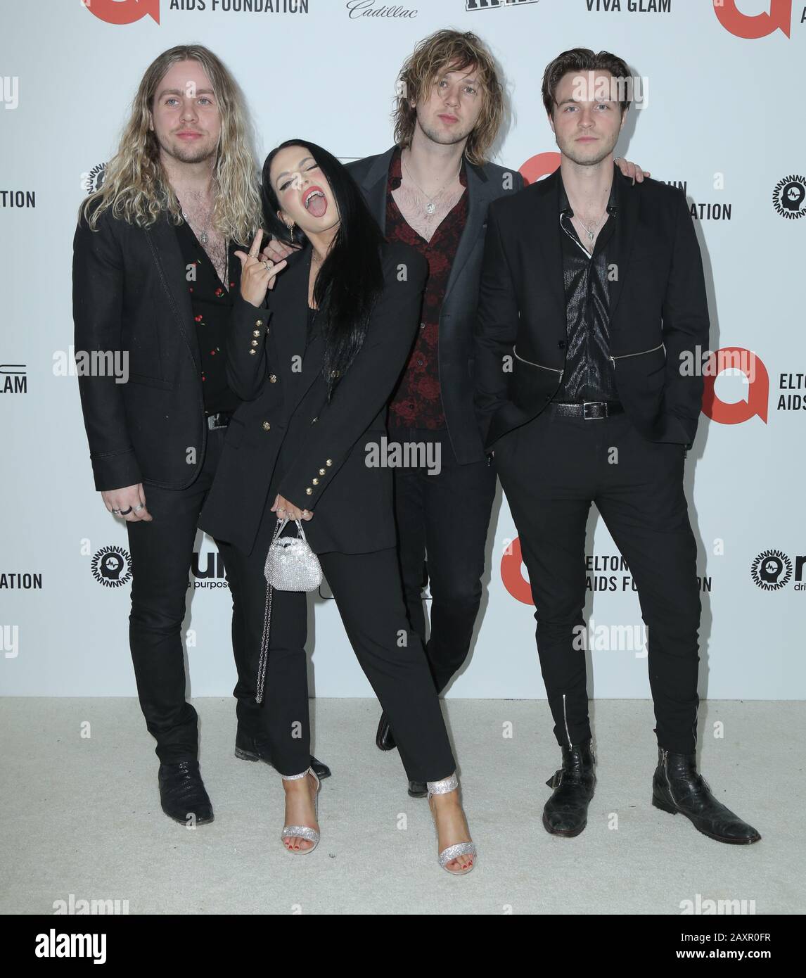 09 February 2020 - West Hollywood, California - Adam Slack, Kelsy ...