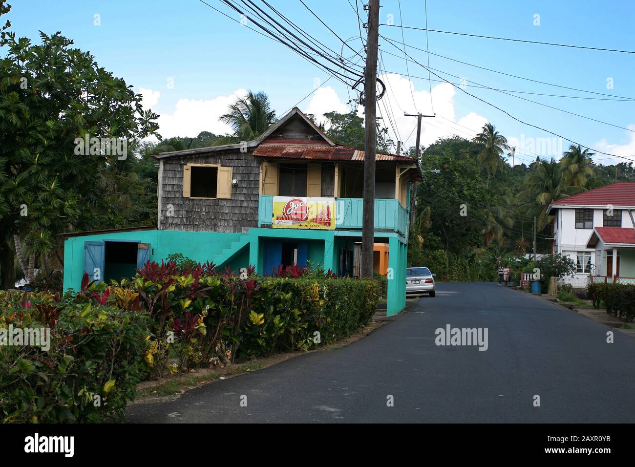 Dominica roads hi-res stock photography and images - Alamy