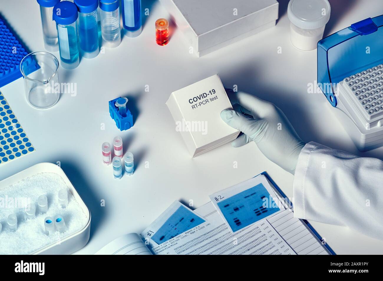 Novel coronavirus 2019 nCoV pcr diagnostics kit. This is RT-PCR kit to ...