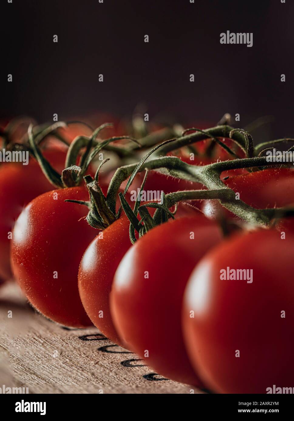 Cherry tomatoes extreme close hi-res stock photography and images - Alamy