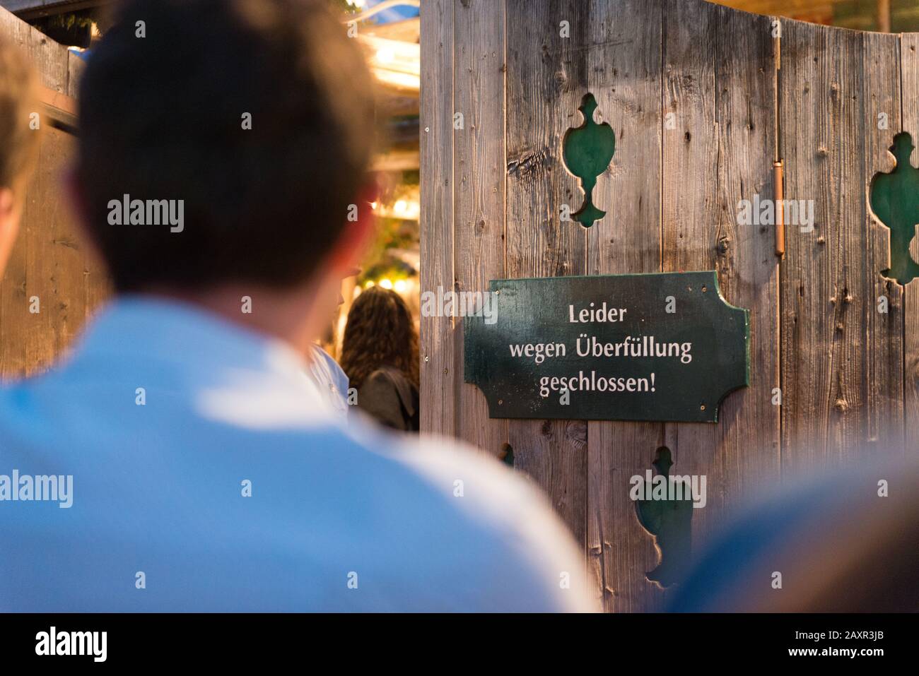 Oktoberfest gate sign hi-res stock photography and images - Alamy