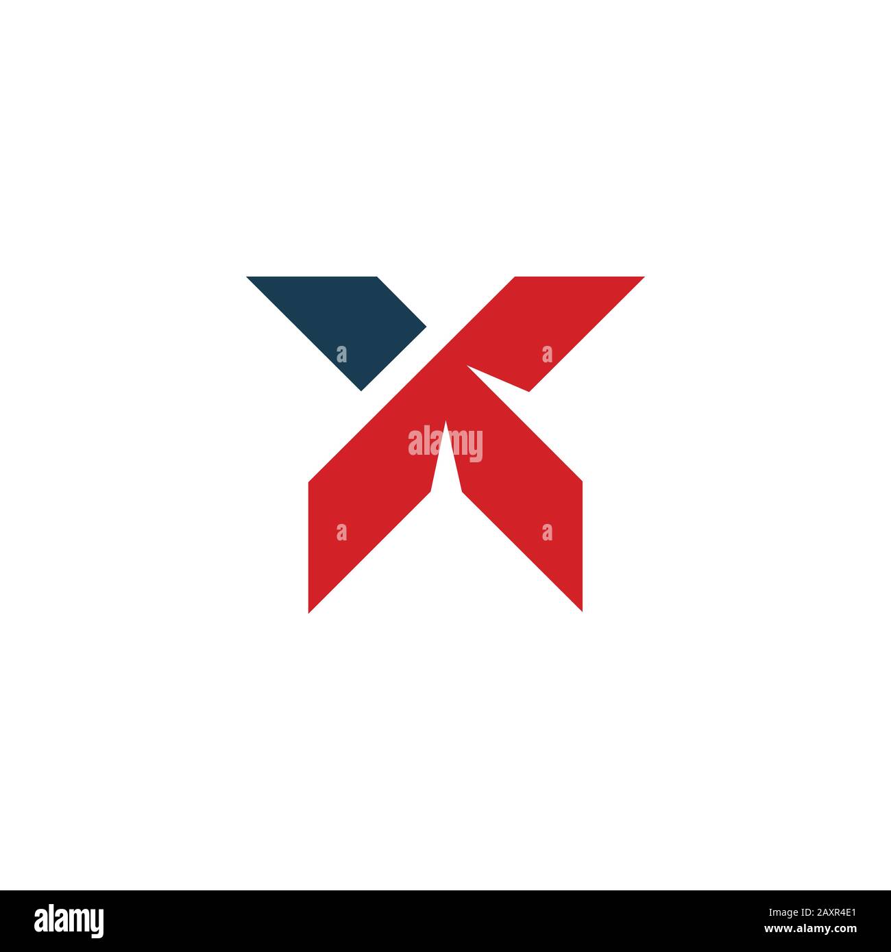 Initial letter x logo design template Stock Vector Image & Art - Alamy