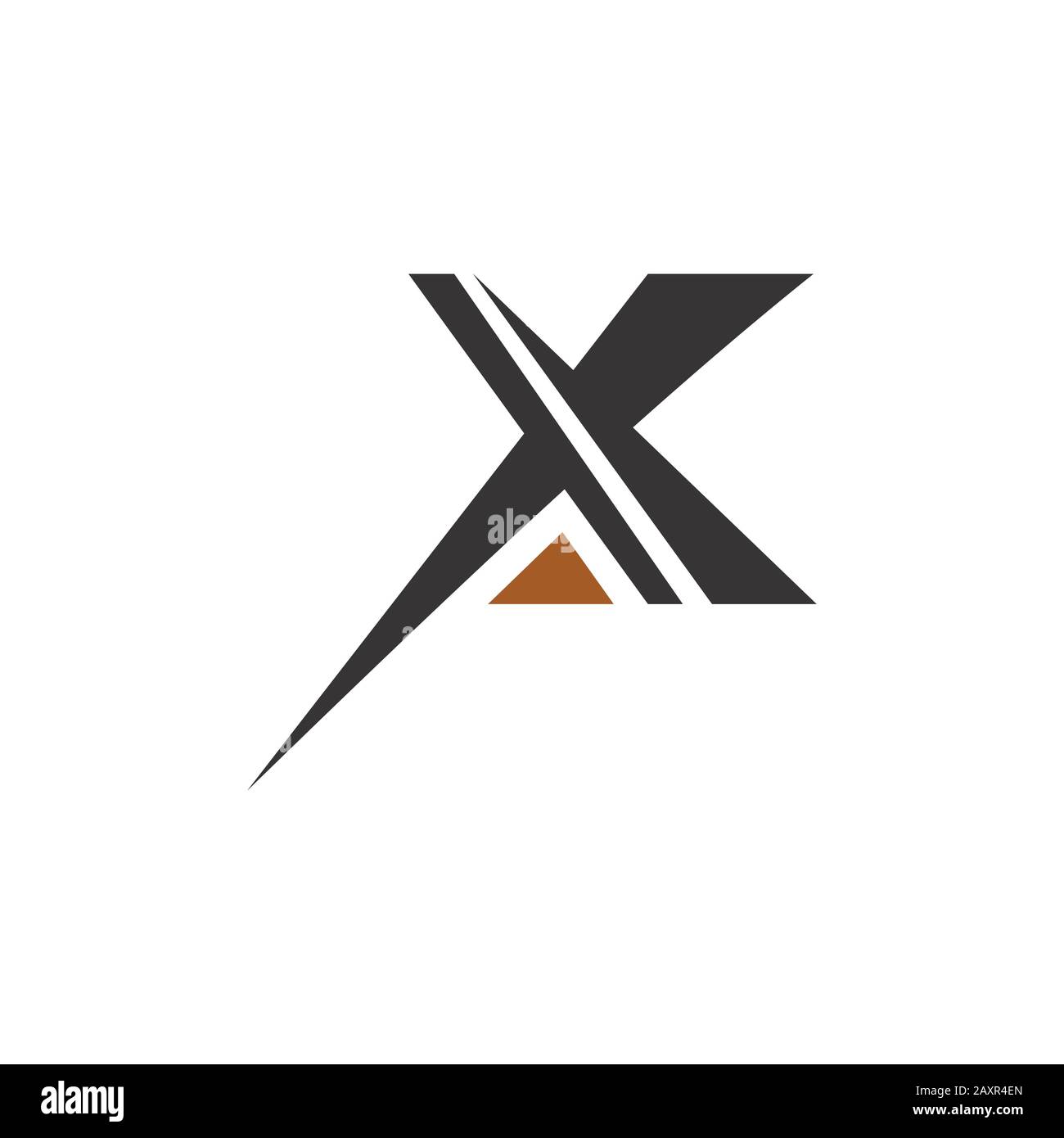 Initial letter x logo design template Stock Vector Image & Art - Alamy