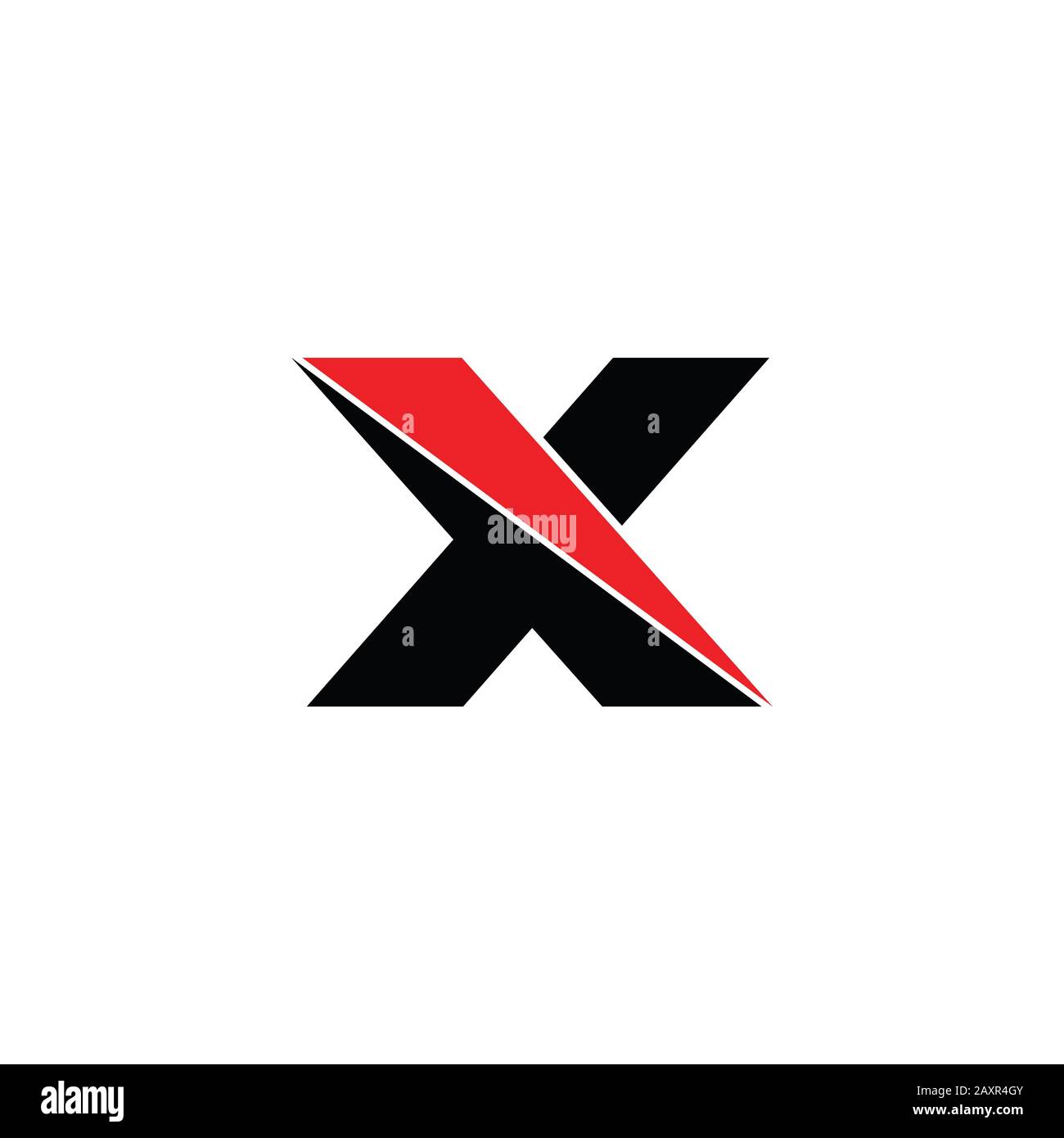 Initial letter x logo design template Stock Vector Image & Art - Alamy