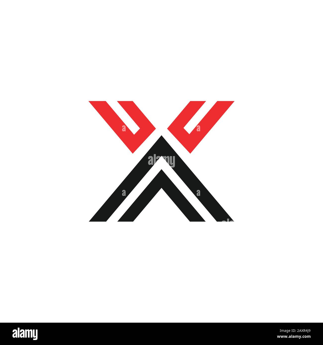 Initial letter x logo design template Stock Vector Image & Art - Alamy