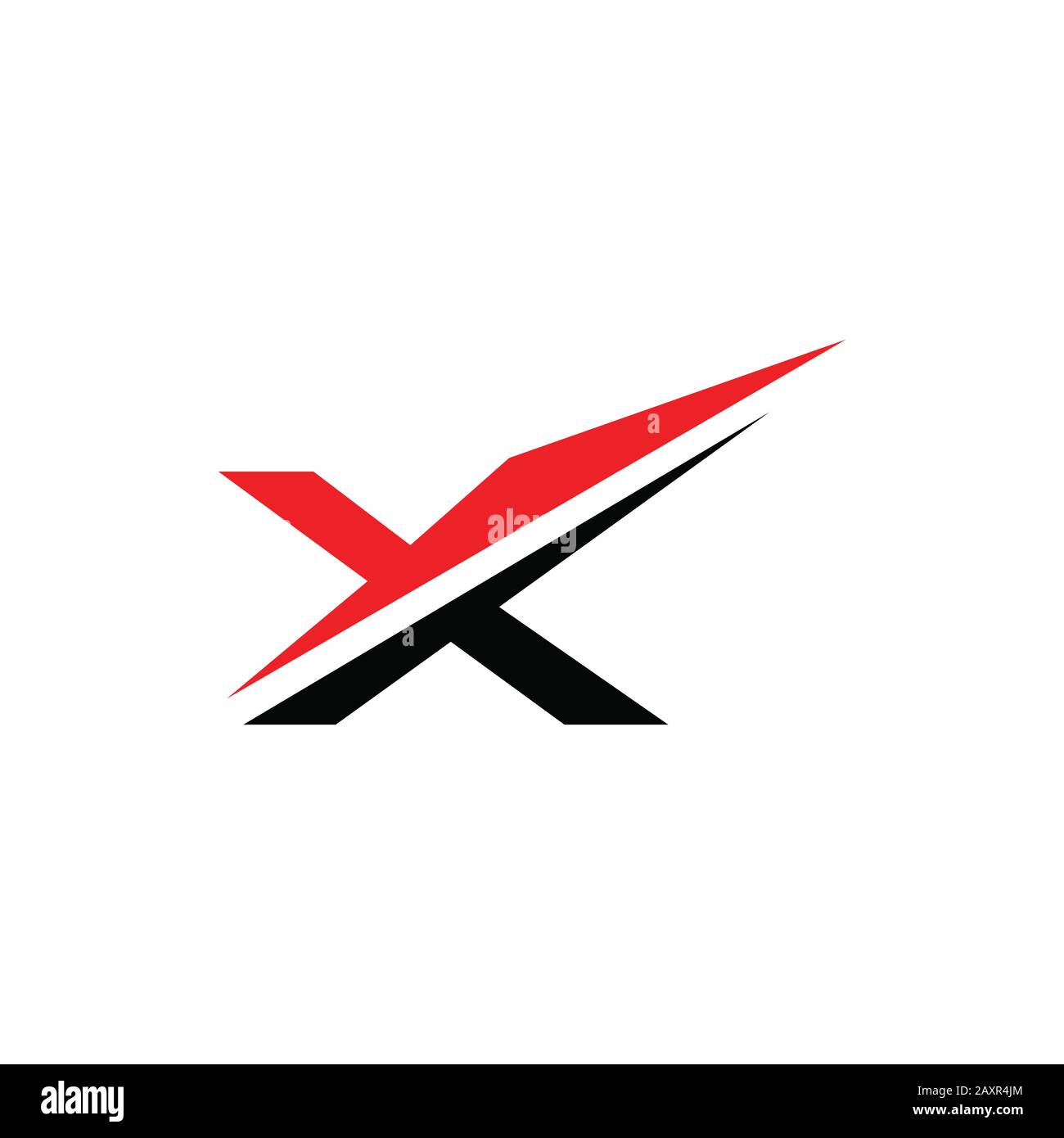 Initial letter x logo design template Stock Vector Image & Art - Alamy