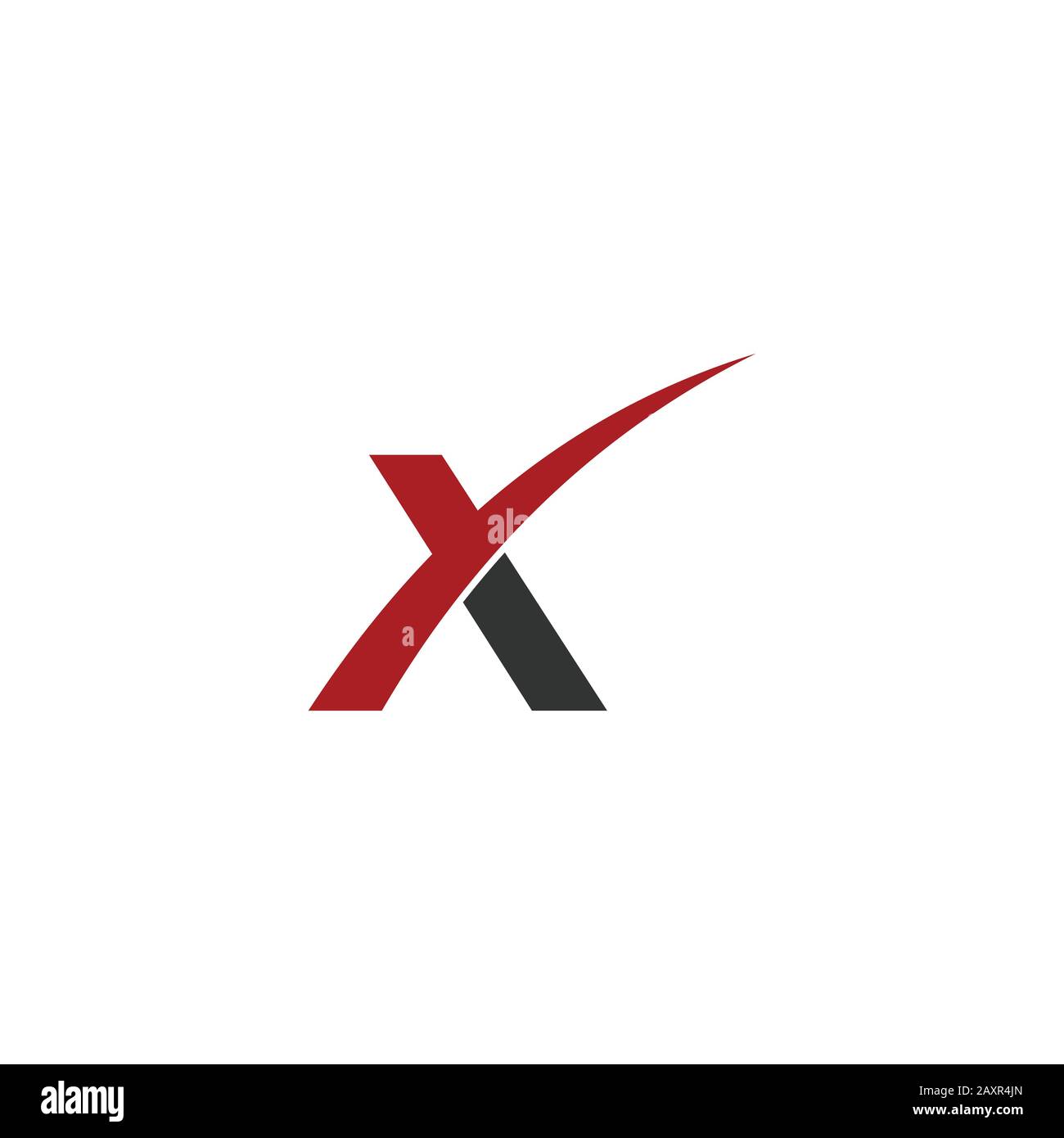 Initial letter x logo design template Stock Vector Image & Art - Alamy