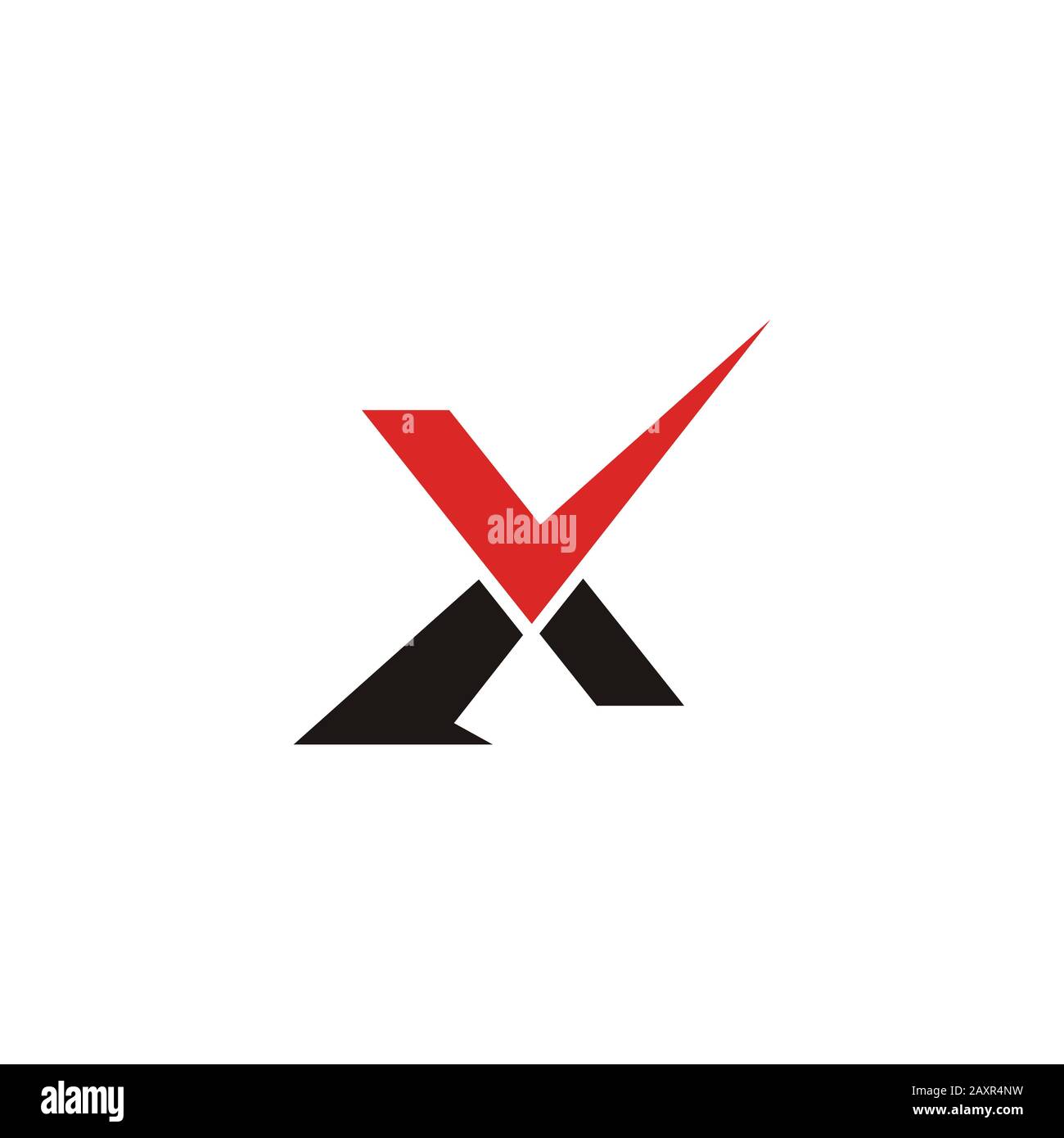 Initial letter x logo design template Stock Vector Image & Art - Alamy