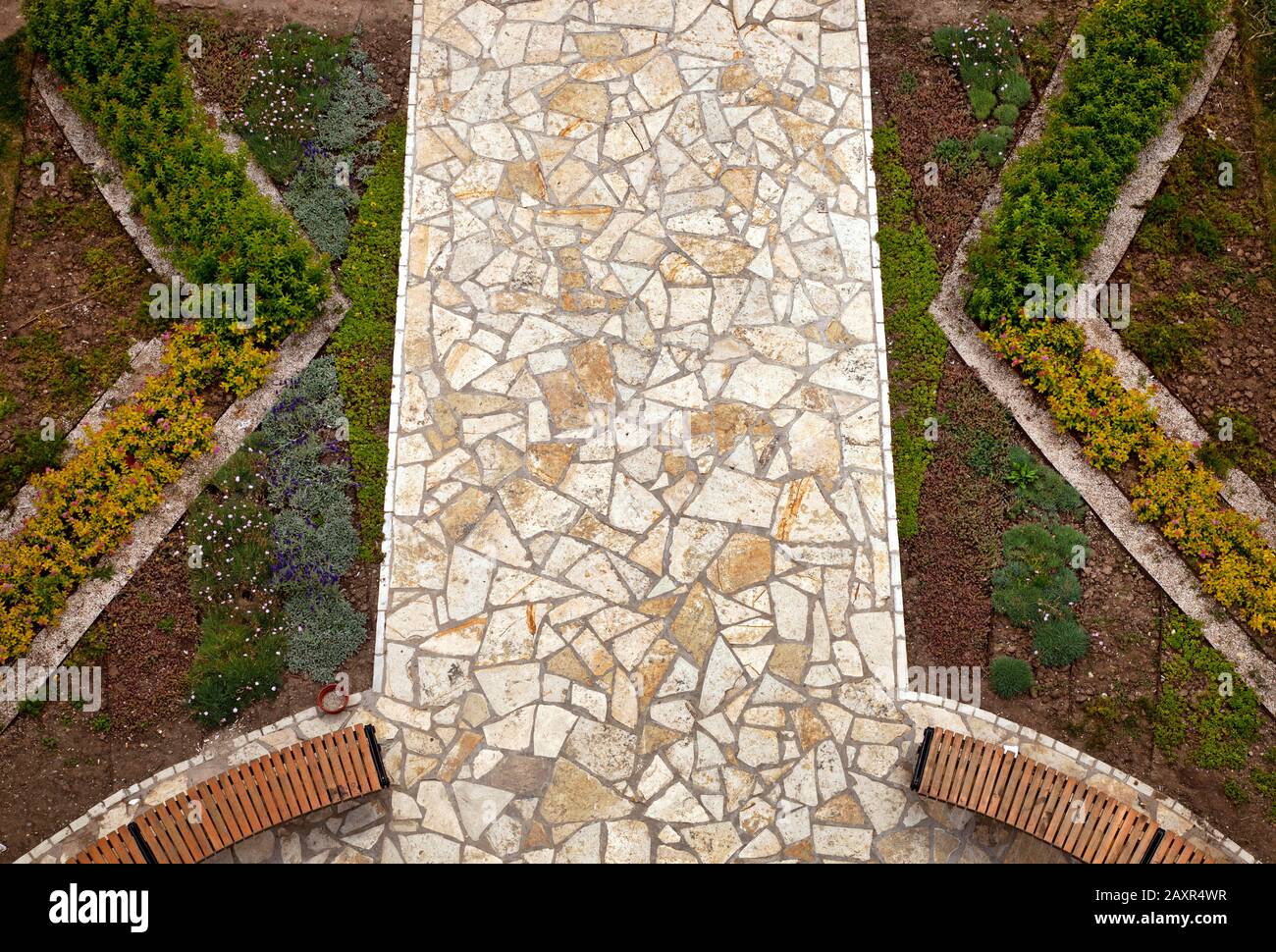 Garden, Architecture, Belgrade, Serbia Stock Photo - Alamy