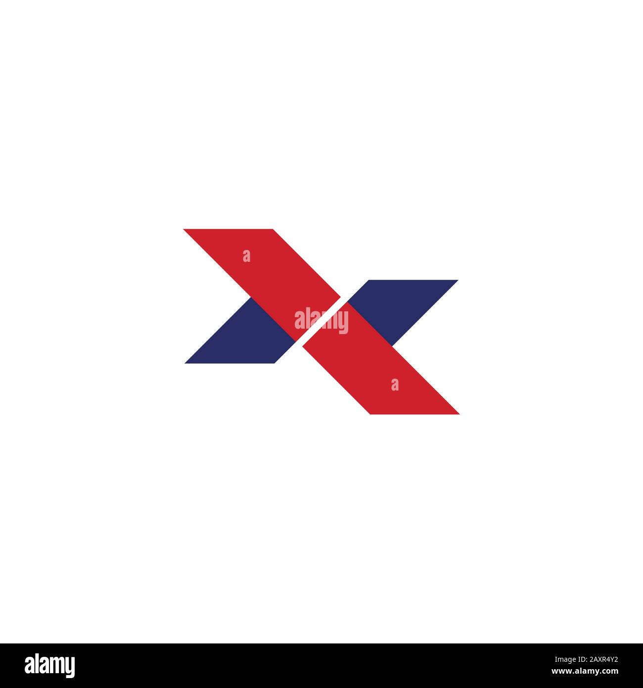 Initial letter x logo design template Stock Vector Image & Art - Alamy