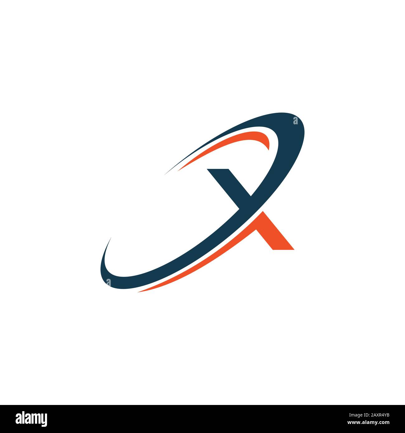 X Logo Design Stock Vector Images - Alamy