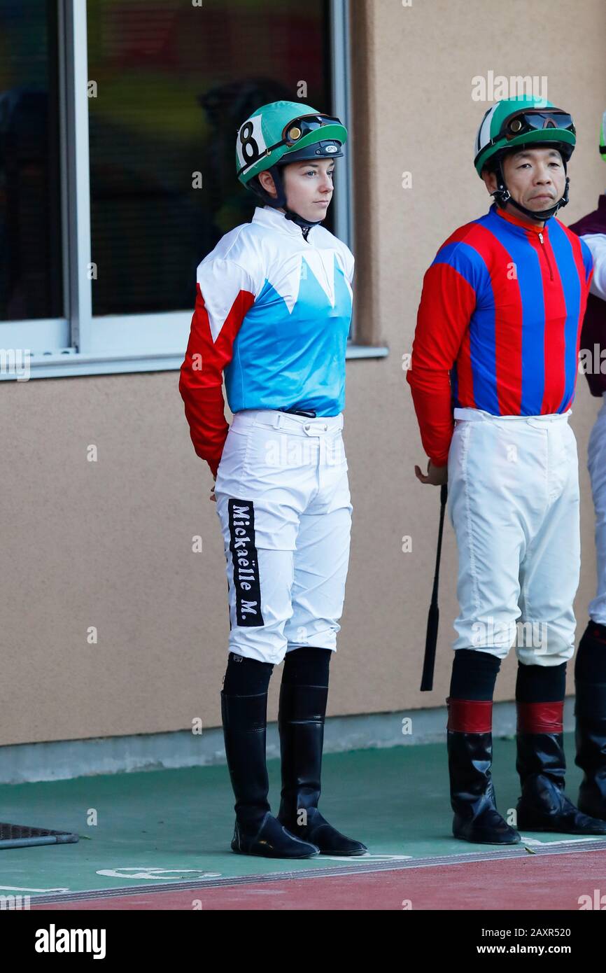 Chiba, Japan. 12th Feb, 2020. Mickaelle Michel Horse Racing : Funabashi ...
