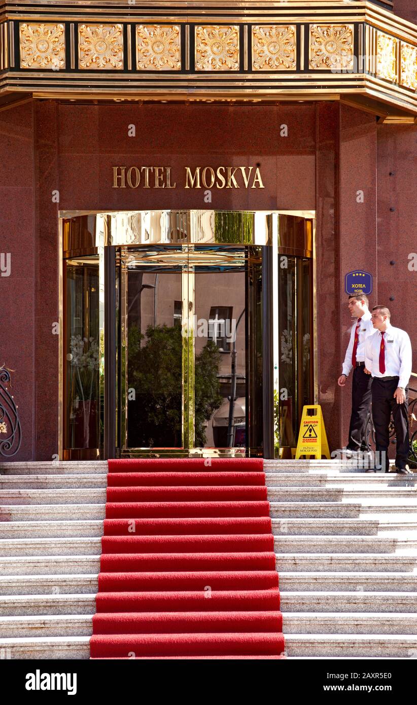 Hotel, Architecture, Belgrade, Serbia Stock Photo - Alamy