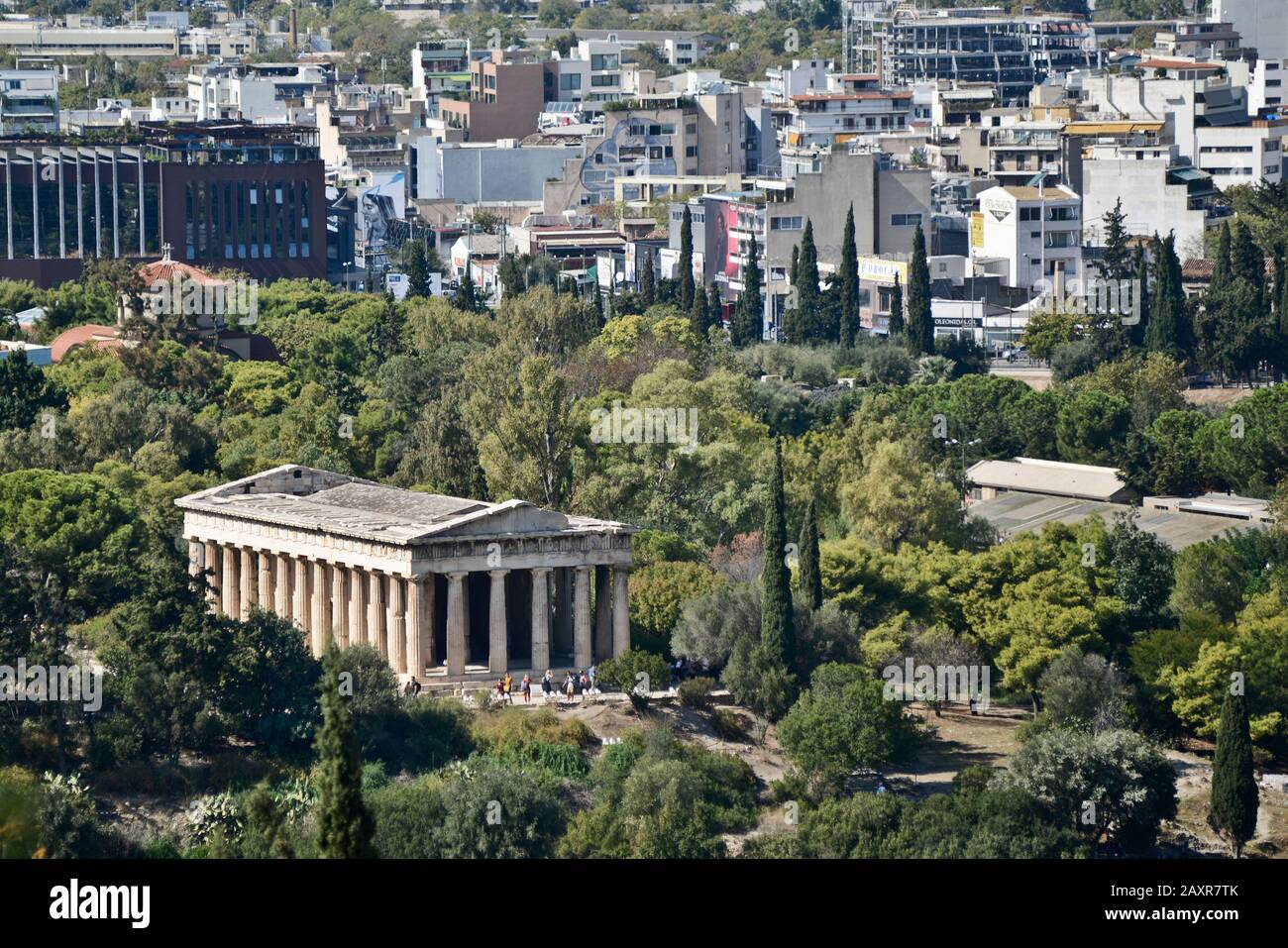 Athens: Temple of Hephaestus (Hephaisteion), inside the Ancient Agora ...