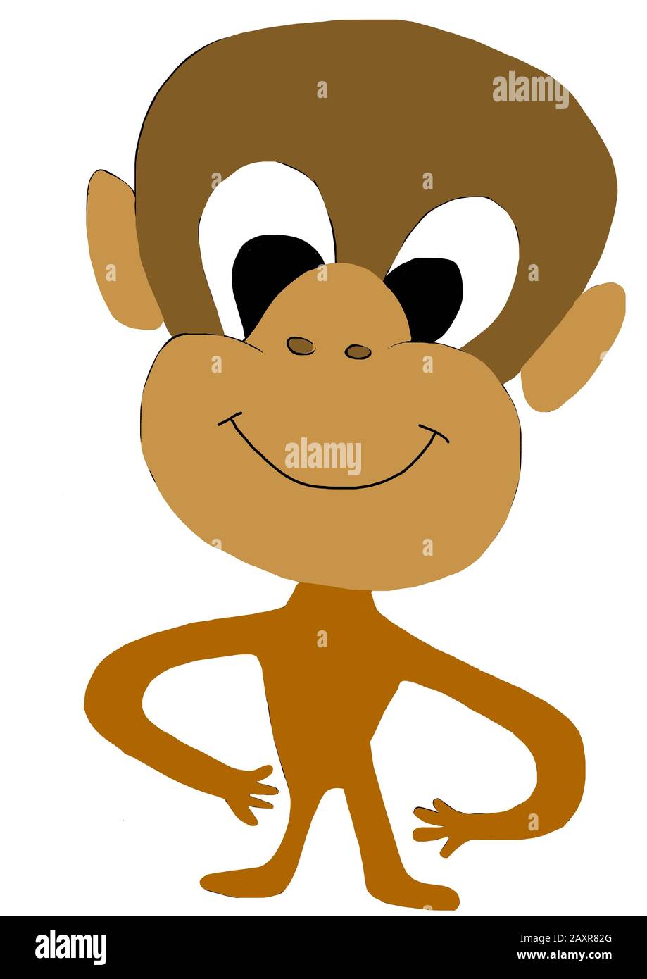 Ape drawing hi-res stock photography and images - Alamy