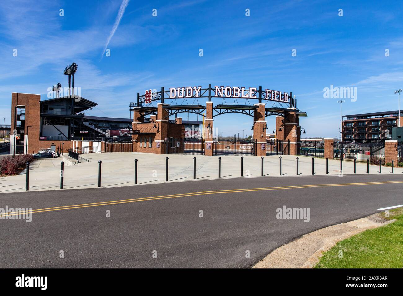 Starkvile, MS / USA - February 9, 2020: Entrance to Dudy Noble Field ...