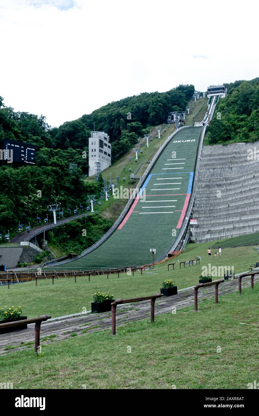 Mt. Okura Jump Stadium is a ski jumping venue which hosted a number of ...