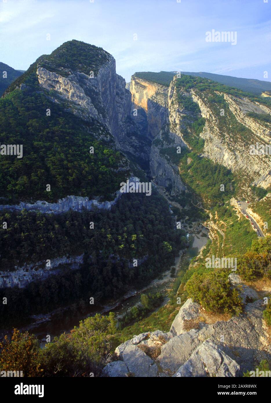 Verdon Gorge.( Grand canyon du Verdon Stock Photo - Alamy