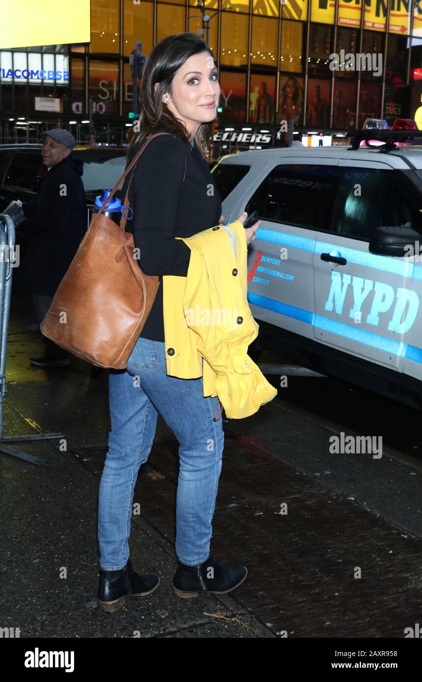 New York, NY, USA. 12th Feb, 2020. February 12, 2020 Paula Faris at ...